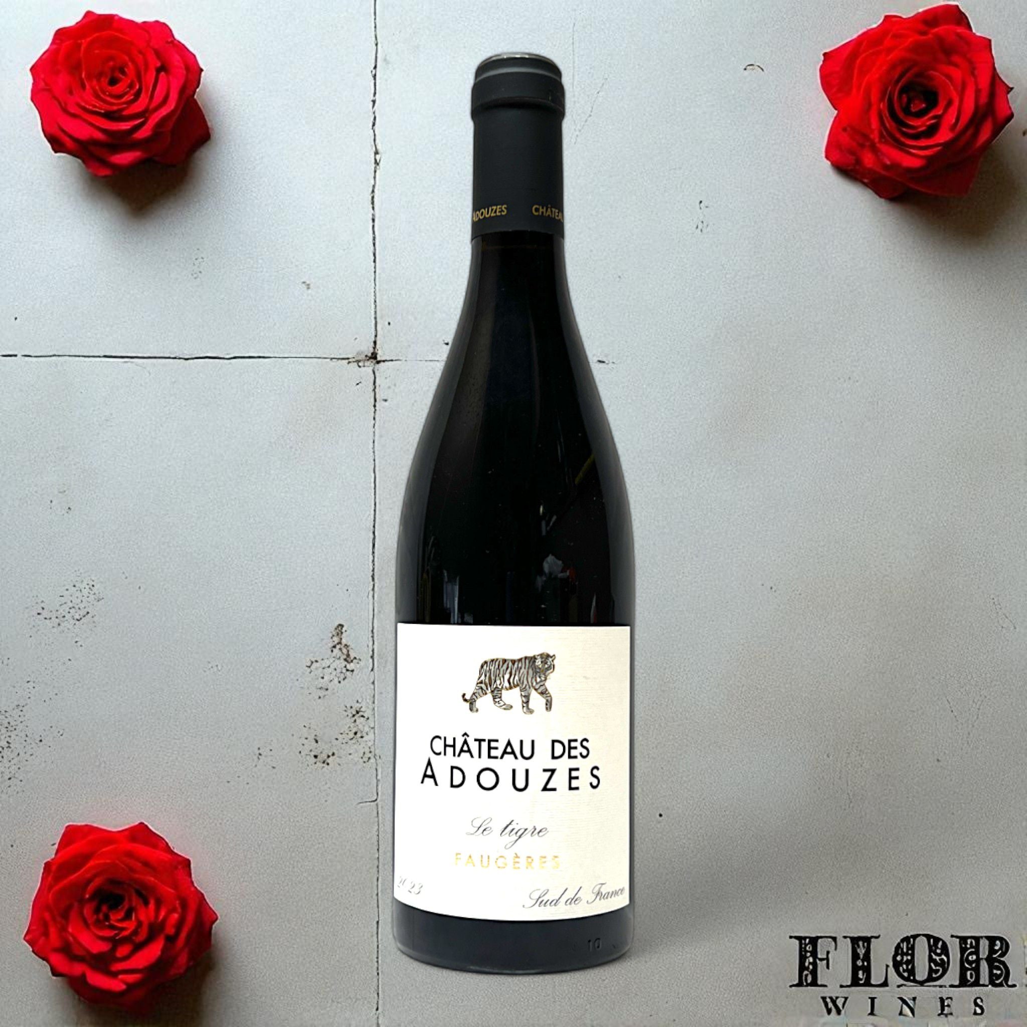 Chateau des Adouzes, 'Le Tigre' Faugeres 2023 – Flor Wines