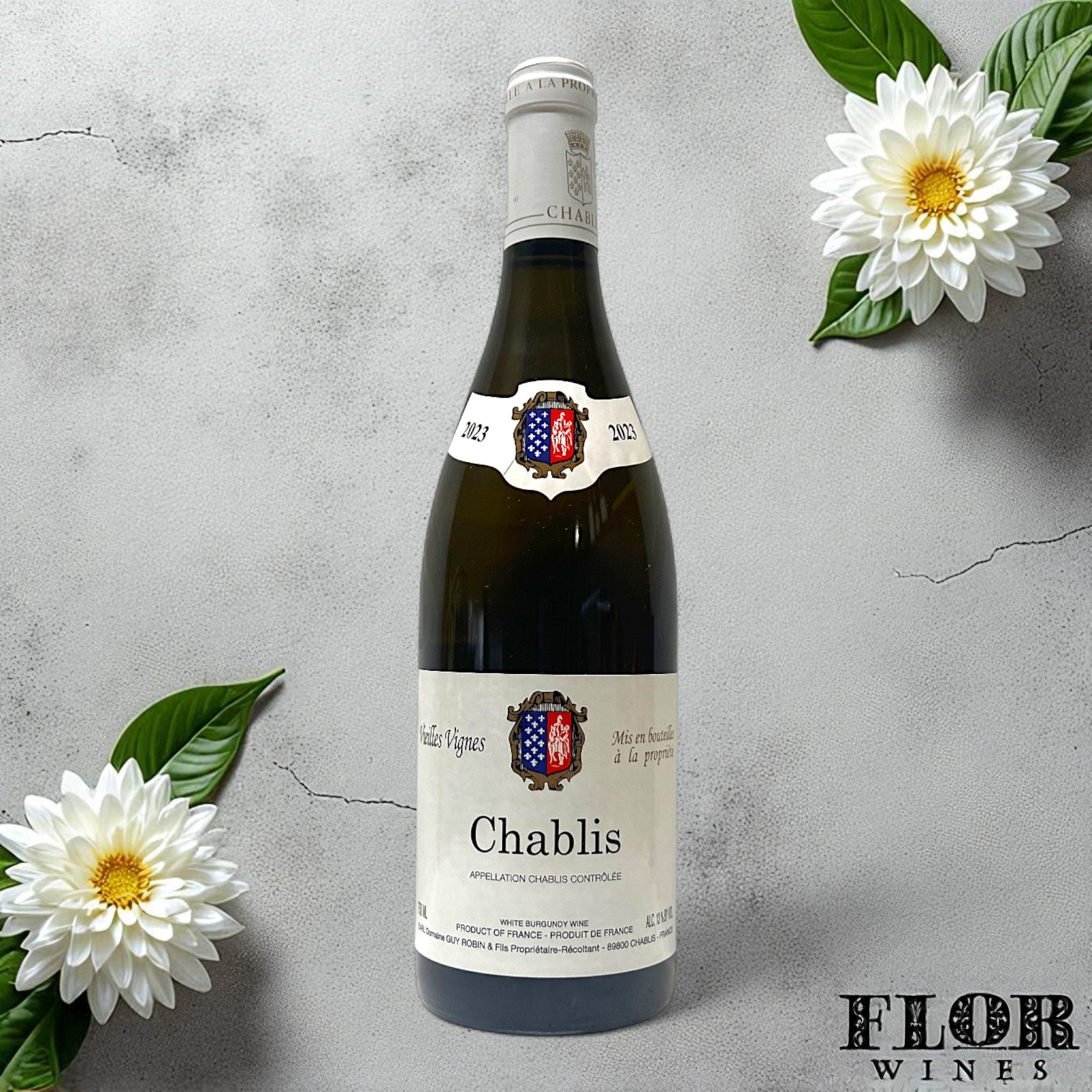 Domaine Guy Robin, 'Vieilles Vignes' Chablis 2023 – Flor Wines