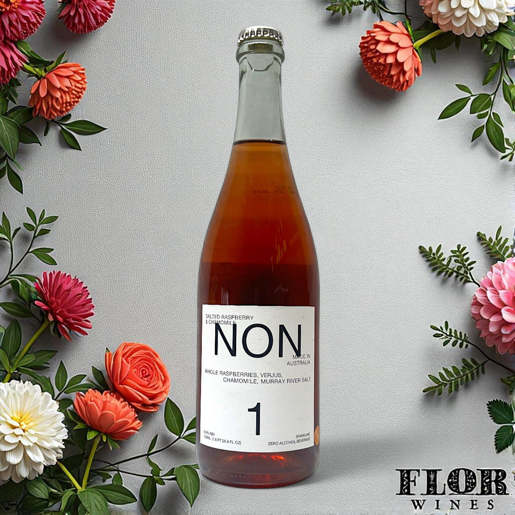 NON, Non 1 Salted Raspberry Chamomile Sparkling Rosé [Non-Alcoholic ...